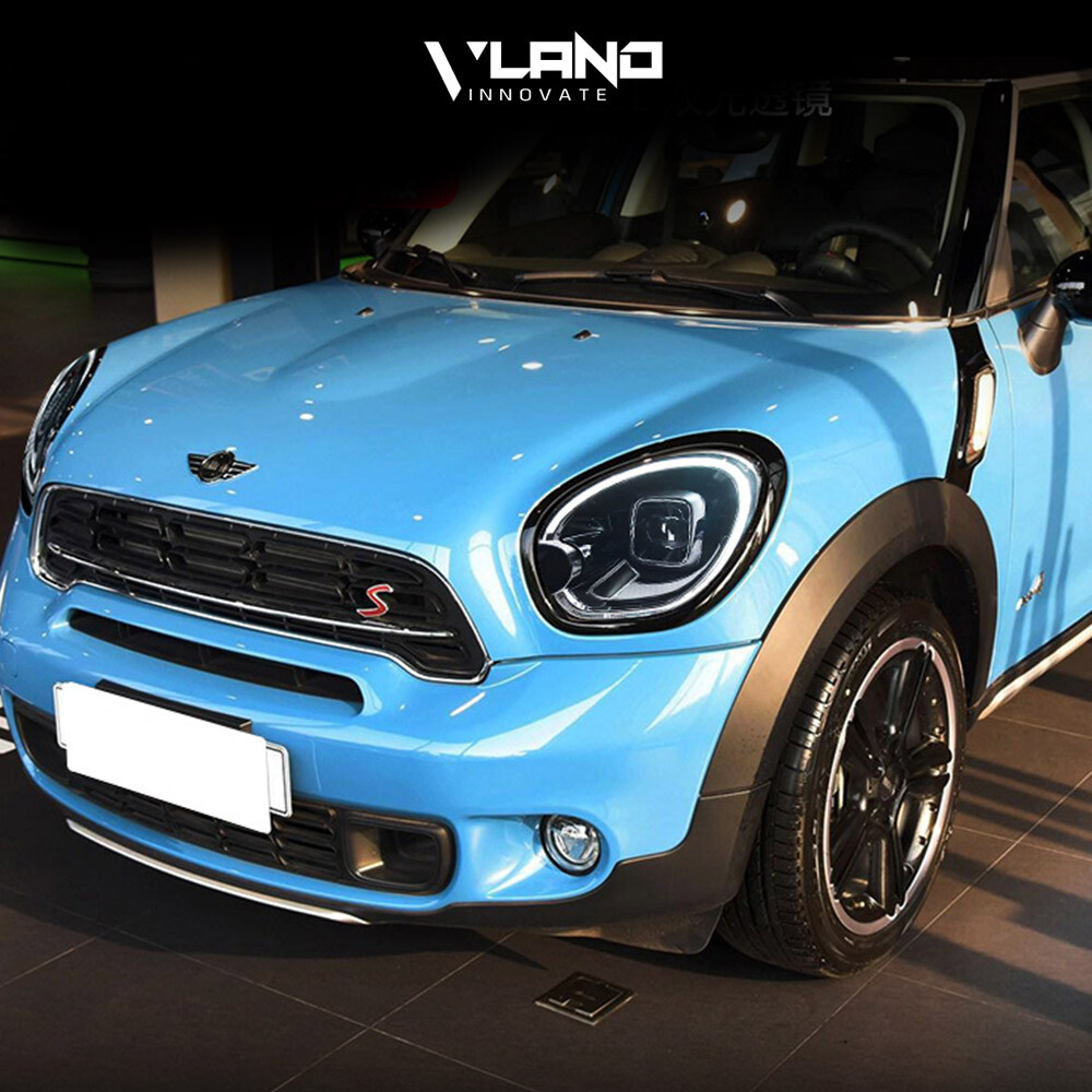 Pair VLAND LED Headlights For 2010-16 Mini Cooper Countryman R60 W ...