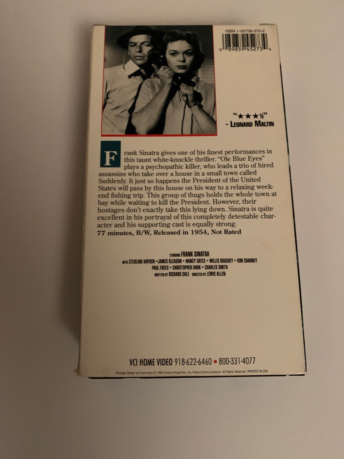 Suddenly (VHS) Frank Sinatra, Sterling Hayden | eBay