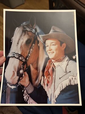 Roy Rogers Trigger Face Shot 8X10 PUBLICITY PHOTO Color Glossy | eBay