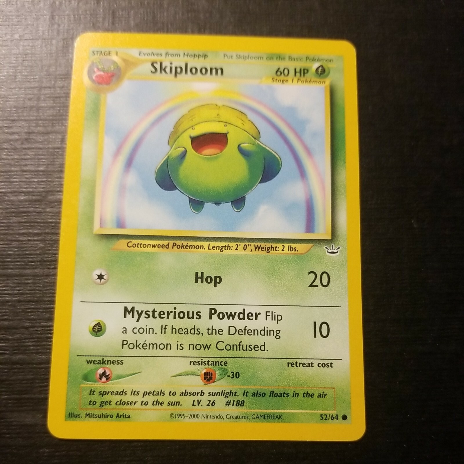 SKIPLOOM - Neo Revelation Set - 52/64 - Common - Pokemon Card ...