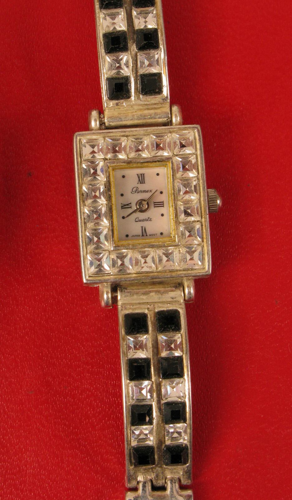 CLASSIC PARMEX WOMENS WATCH NOT WORKING UNTESTED MAY JUST NEED BATTERY ...