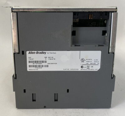 Allen Bradley SLC 500 1746-P1 Ser. A w/ 1746-A7 7-Slot Rack & 6 ...