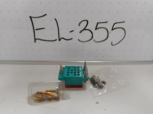 NOS M12883/40-20 AMPHENOL PCD 58982 RELAY SOCKET W/ CONTACTS RSE116675 ...