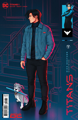 TITANS #1 JEN BARTEL VAR DC COMICS STOCK IMG 2023 | eBay