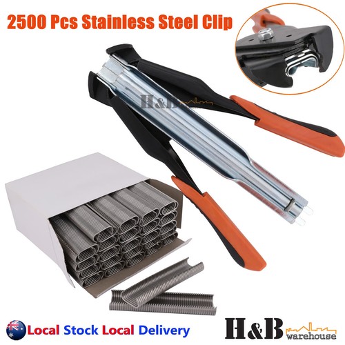 HeavyDuty C7 Hog Ring Gun Pliers C Clip Fence Fencing Nailer Wire ...