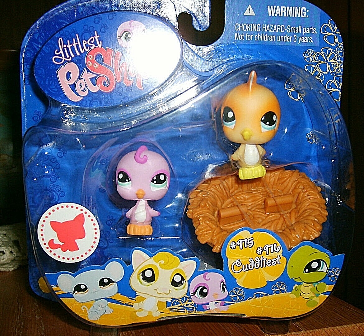 Littlest Pet Shop Birds with Nest #975 & #976 Cuddliest NIP | eBay