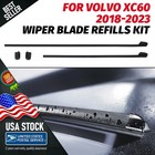New OEM FOR VOLVO XC60 MK2 WINDSHIELD WIPER BLADE REFILL INSERT 2PCS ...