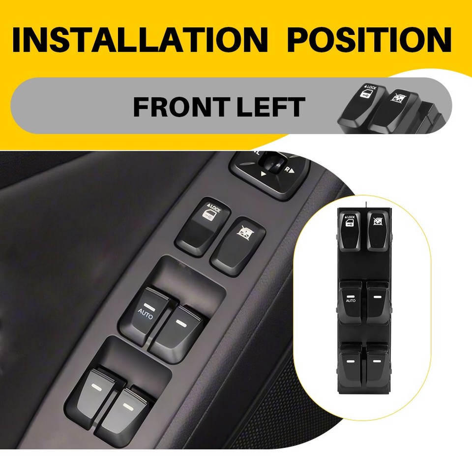 93571-2S050 Master Power Window Switch Fit 2010-2015 Hyundai Tucson 2 ...