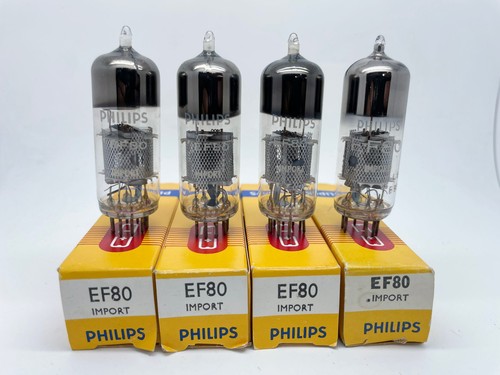 1 or more NOS Philips Mullard made EF80 6BX6 Test GOOD Pentode Vacuum ...
