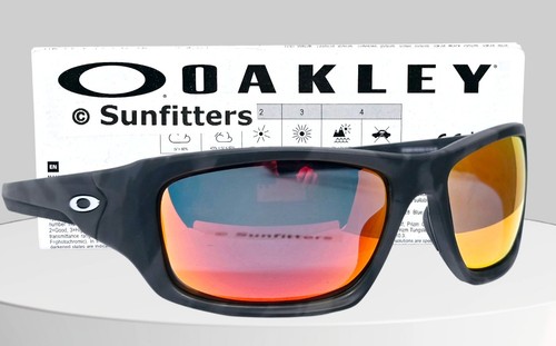 Oakley VALVE matte black camo/ruby iridium POLARIZED OO9236-31 ...