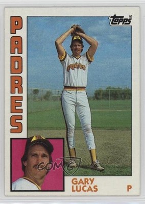 1984 Topps Blank Back Gary Lucas #7 | eBay
