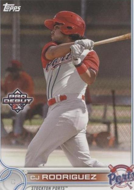 2022 Topps Pro Debut - C.J. Rodriguez #PD-33 (RC) for sale online | eBay