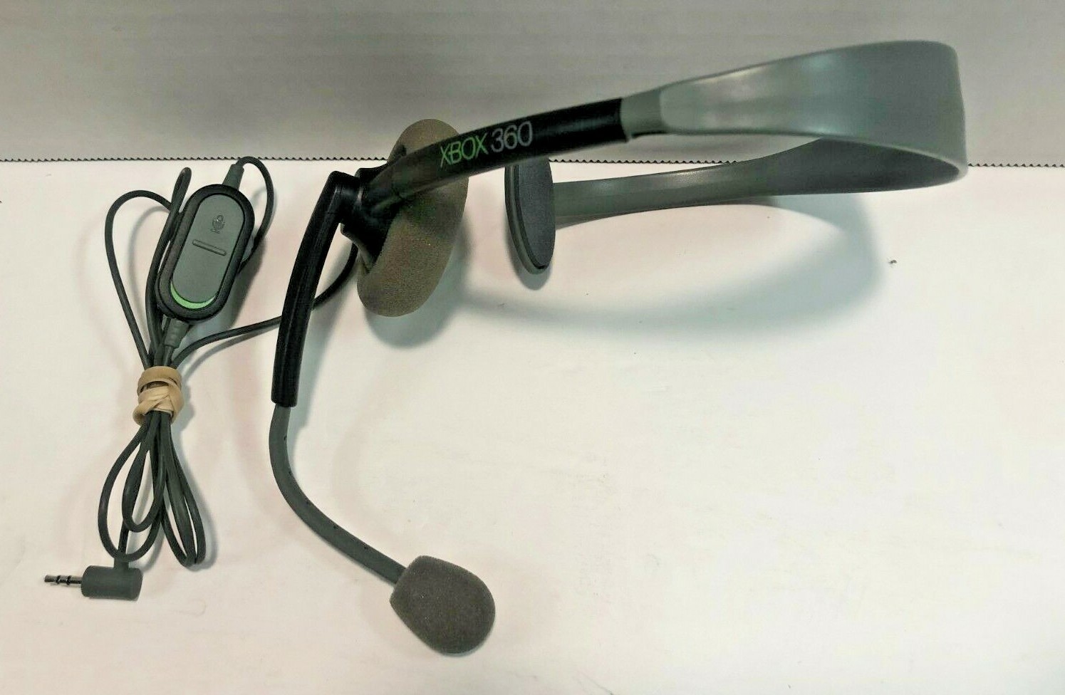 Microsoft XBOX 360 Chat Headset With Microphone X1814389-002 Grey | eBay