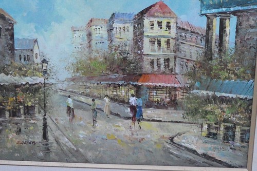 OIL PAINTING ORIGINAL FRENCH MODERNIST L. ALEXIS ARTIST FRANCE | eBay