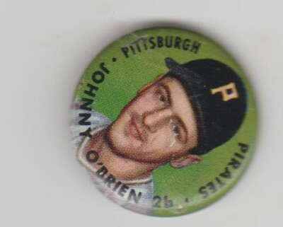 1956 topps Baseball Pin johnny o'brien- ex to NM | eBay