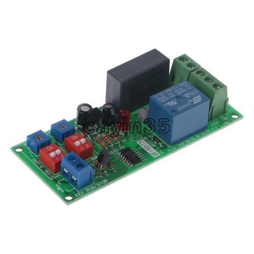 AC 110V 220V Infinite Cycle Delay Timing Timer Relay ON OFF Switch Loop ...