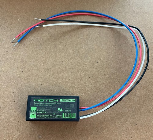 Hatch LC10-0350N-120-A Constant Current Output LED Driver | eBay