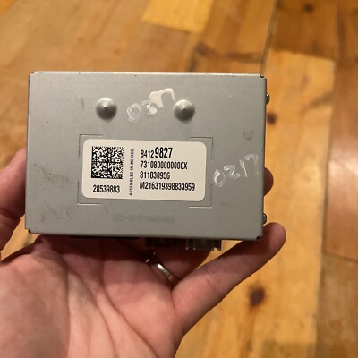 17 CHEVY SILVERADO 1500 HMI HUMAN INTERFACE BYPASS MODULE 84129827 | eBay