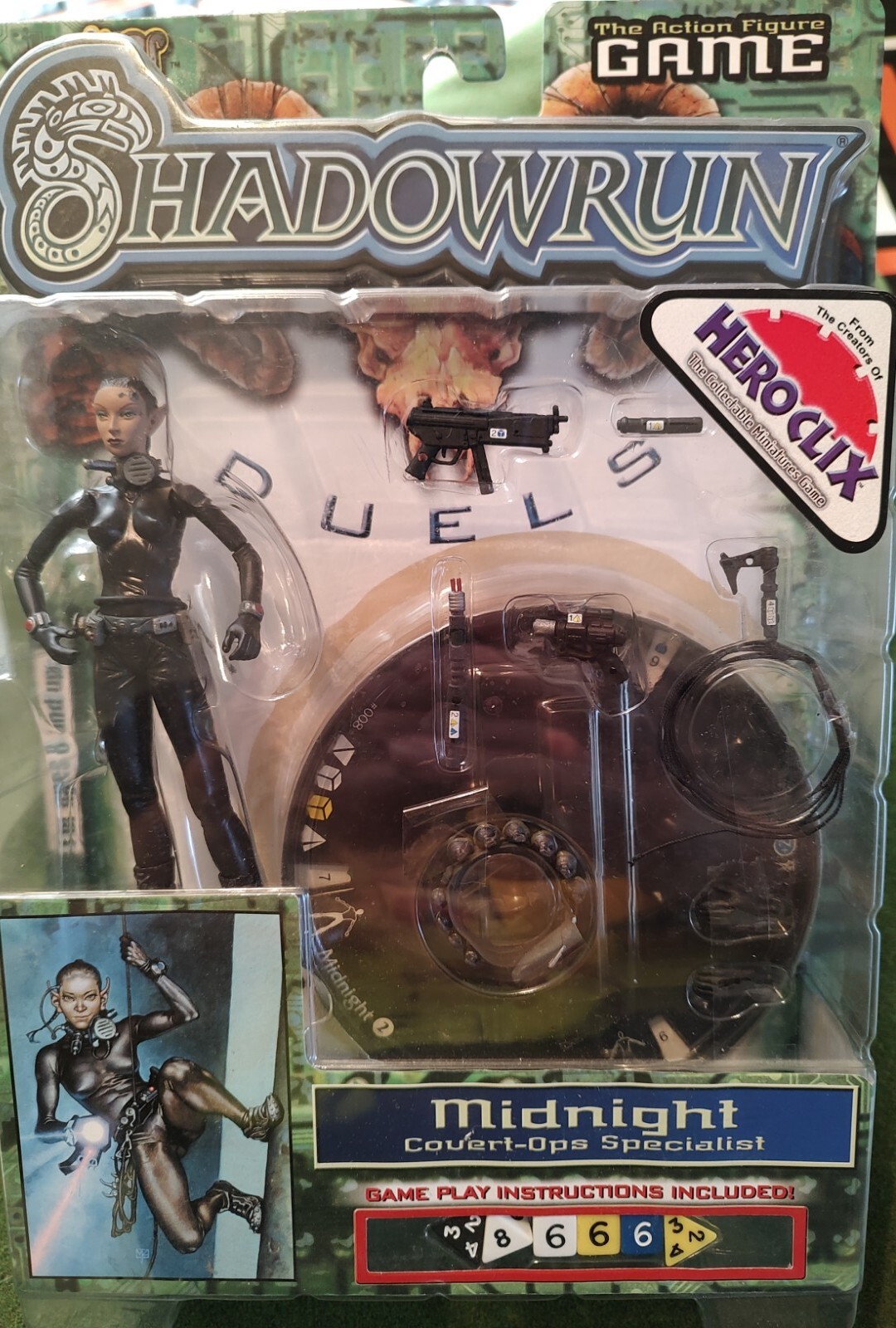 Shadowrun Midnight Covert ops Specialist Figure Heroclix New Sealed ...