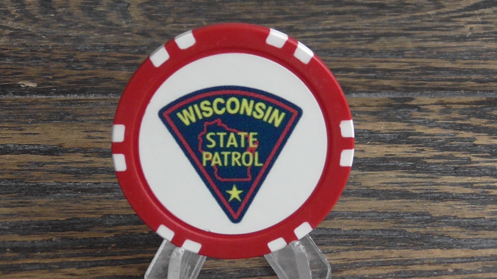 Wisconsin State Patrol Ceramic Challenge Coin #163X | eBay