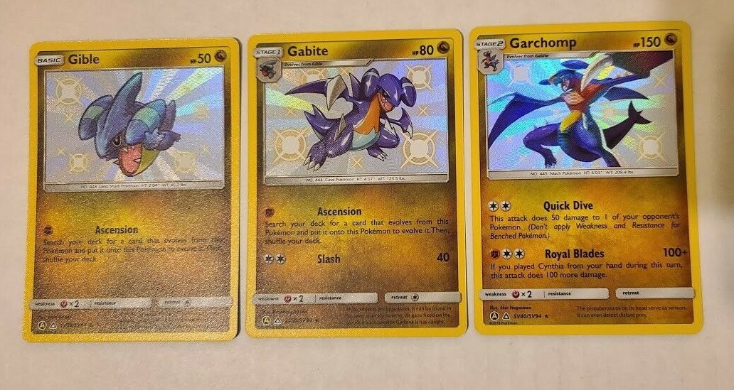 Shiny Garchomp Card