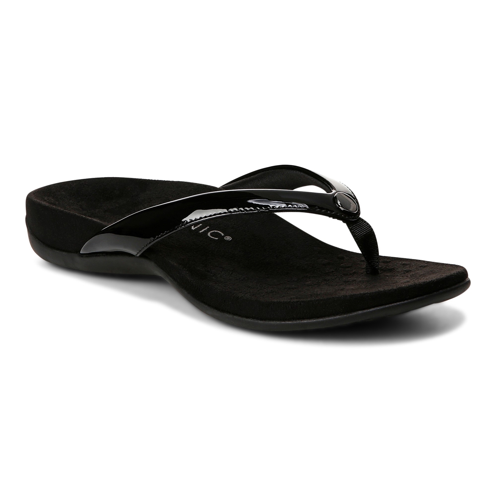 Vionic Davina Women's Supportive Flip Flop Sandal Black - 10 Medium | eBay