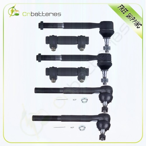 6 Suspension Tie Rod End Tie Rod End Adjusting Sleeve For GMC C1500 ...