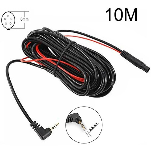 Black Video Cable Extension Cable For Trucks Trailers And Buses 10m ...