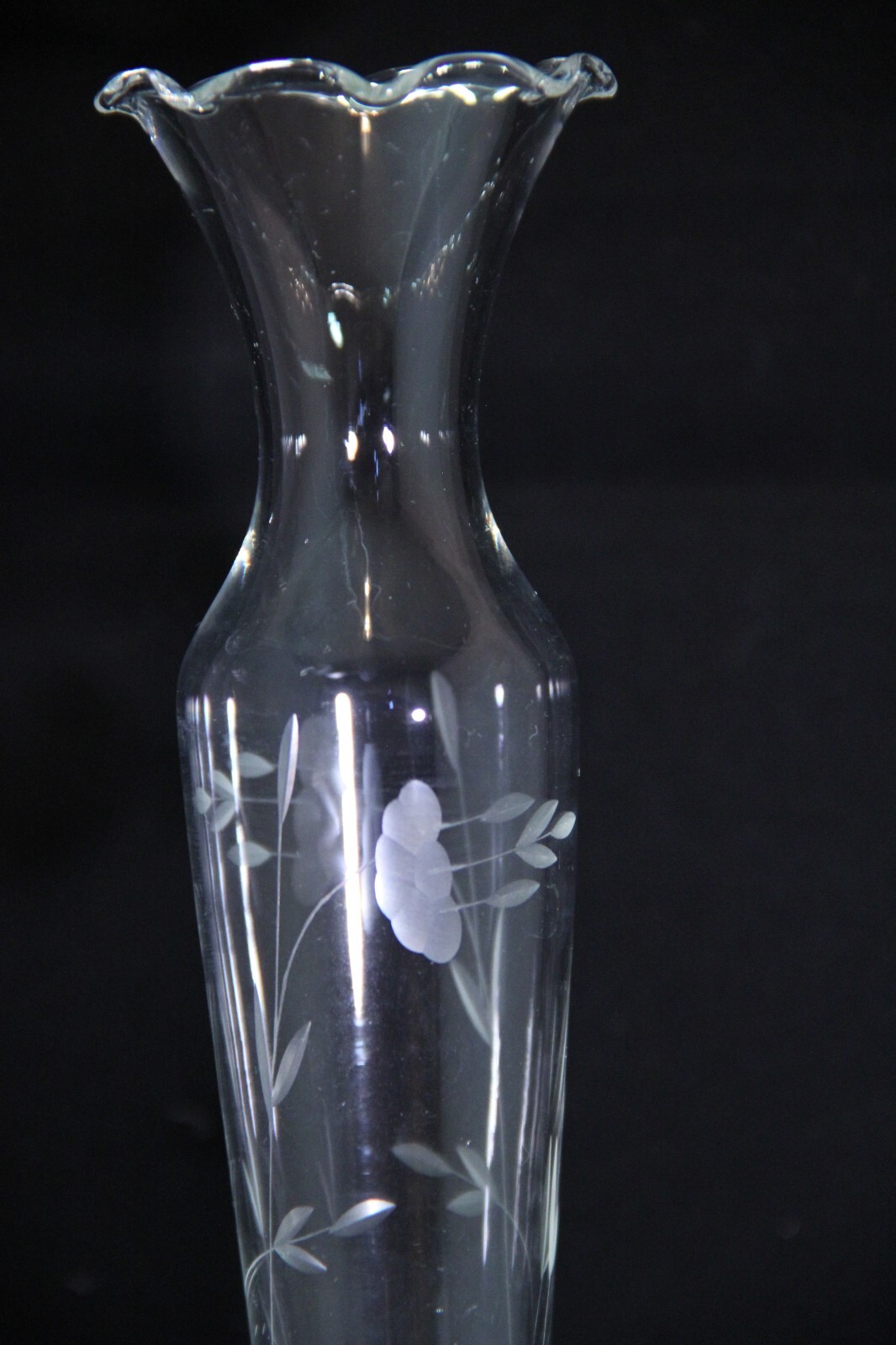 Vintage Princess House Heritage Handblown Crystal 10" Bud Vase | eBay