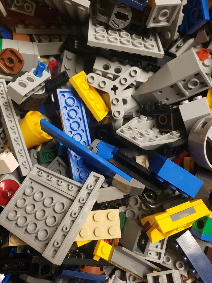 5LB BULK BOX LOT OF ASSORTED LEGO BLOCKS/BRICKS BUILDING PIECES | eBay