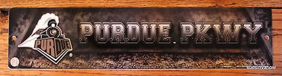 New Plastic Street Sign Purdue Boilermakers Blvd University College ...