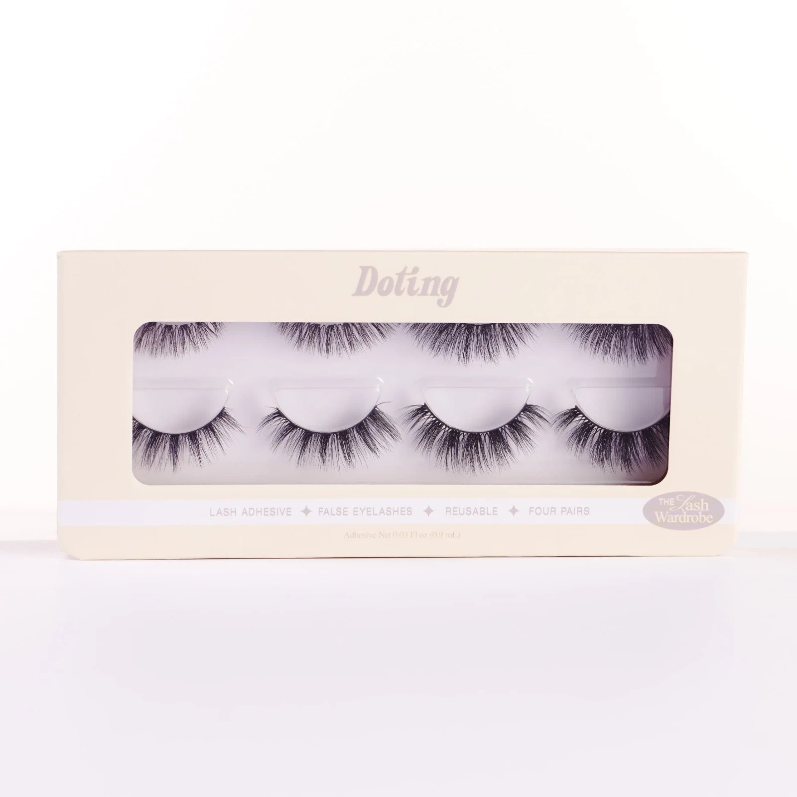 Doting Beauty The Lash Wardrobe All 4 Doting Beauty Eye lash styles in ...