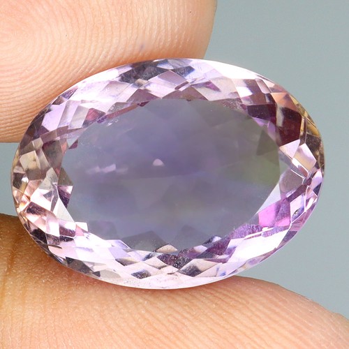 Oval Cut Natural Top Bi Color Purple Yellow Ametrine 14.92ct 19.5x14mm ...