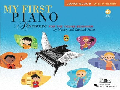 My First Piano Adventure: Lesson Book B | Early Piano Method with Staff ...