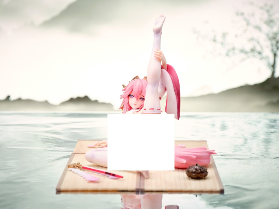 Starry Sky Studio Genshin Impact Yae Miko Resin Statue In Stock 1/4 ...