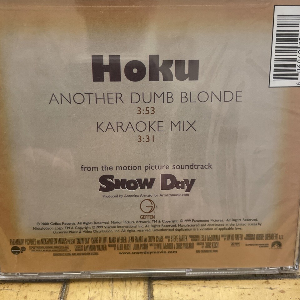 HOKU - ANOTHER DUMB BLONDE [US CD5/CASSETTE] [SINGLE] NEW CD ...
