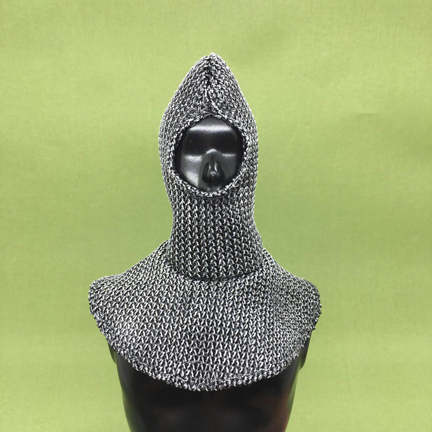 1/6th Medieval Crusader Knight Soldier Chain Mail Headgear Model for 12 ...
