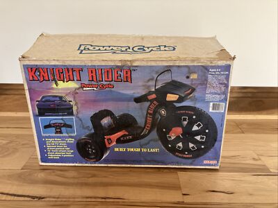 Vintage BOX ONLY 1982 KNIGHT RIDER Power Cycle Big Wheel Coleco Rare | eBay