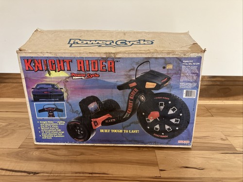 Vintage BOX ONLY 1982 KNIGHT RIDER Power Cycle Big Wheel Coleco Rare | eBay
