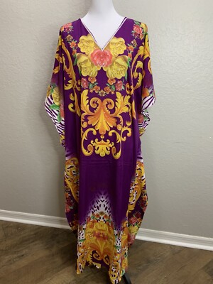 New Step in Style Kaftan WOMAN Tunic One Size | eBay