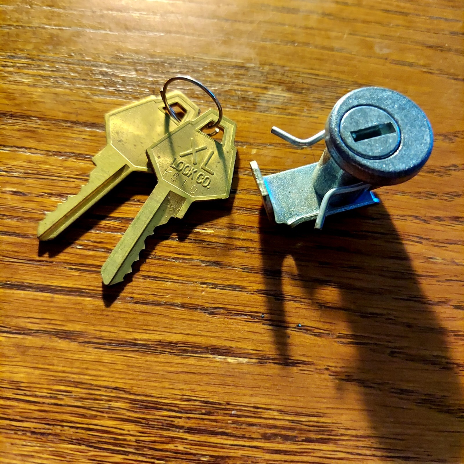 Vintage NOS XL, XL7 #205 Mailbox Lock. All Horizontal Mailboxes Made By ...