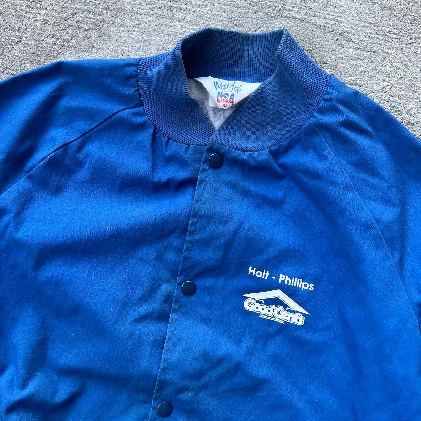 Vintage goodwill outlet 80s 90s work wear jacket - Gem