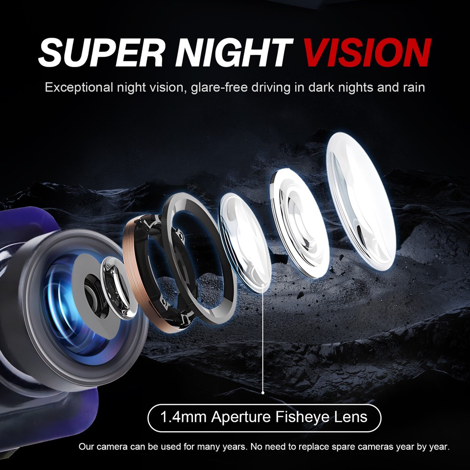 For 2008-2014 Hyundai Genesis Sedan Rear View Backup Reserve Camera ...