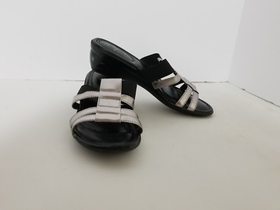 Dexflex By Dexter Women's Slide On Wedge Heels Sandals Size 7M | eBay