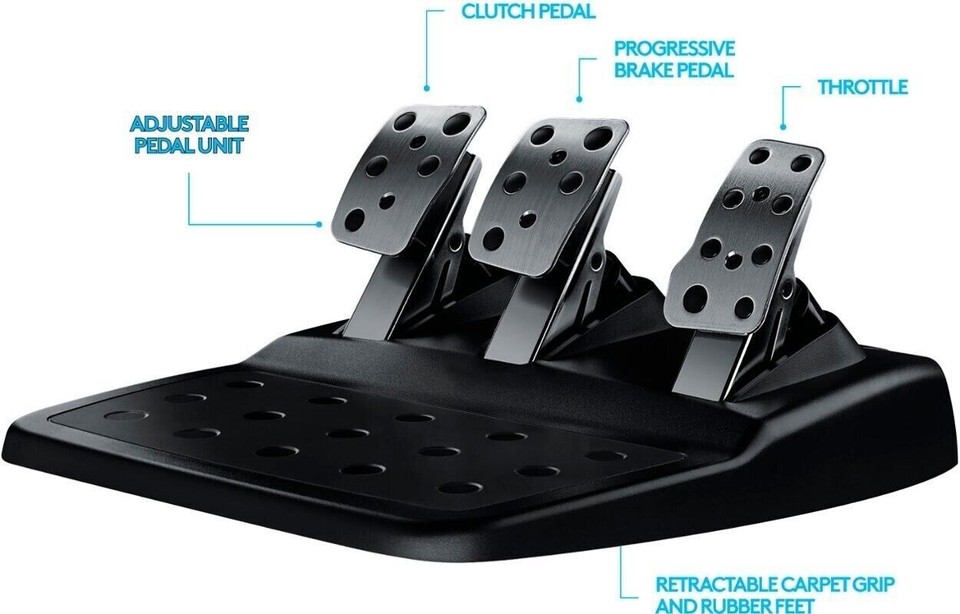 Logitech G920 Racing Wheel For XBOX One with Force Shifter Bundle | eBay