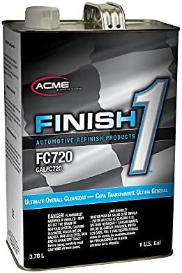 ACME Finish 1 Ultimate Overall Clearcoat (FC720-1) High Solids Urethane ...