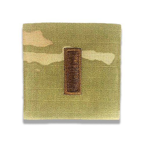 USAF OCP Spice Brown Rank 2x2 Sew On - O1 Second Lieutenant | eBay
