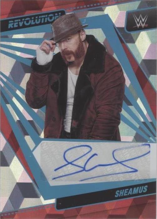 2022 Panini Revolution WWE - Autographs Sheamus #AG-SHM Cubic /49 (AU ...