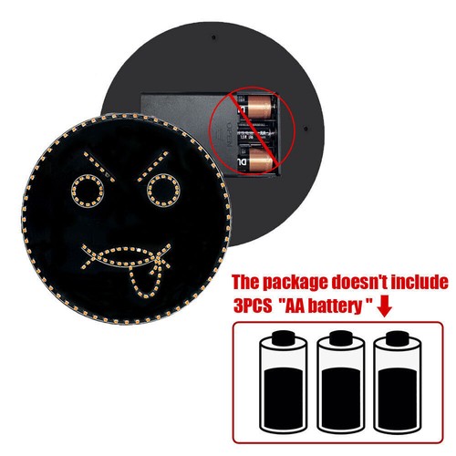 Universal Funny Emoticon Face Light Car Parts Car Accessories W/ Remote ...