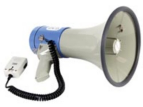 Megaphone 25 watts avec sifflet et sirene neuf | eBay